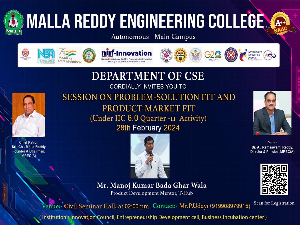 Malla Reddy (MR) Deemed To Be University